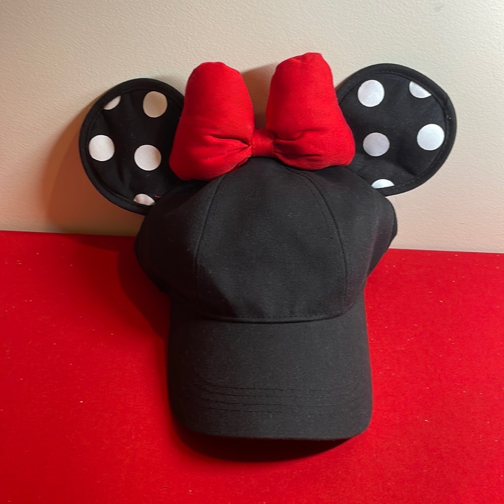 Disney Park Exclusive Minnie Mouse Baseball Cap With … - Gem